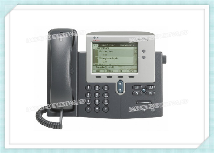 5 Inch Cisco IP Phone 7900 Unified CP-7942G Resolusi Tinggi 4 Bit Skala ...